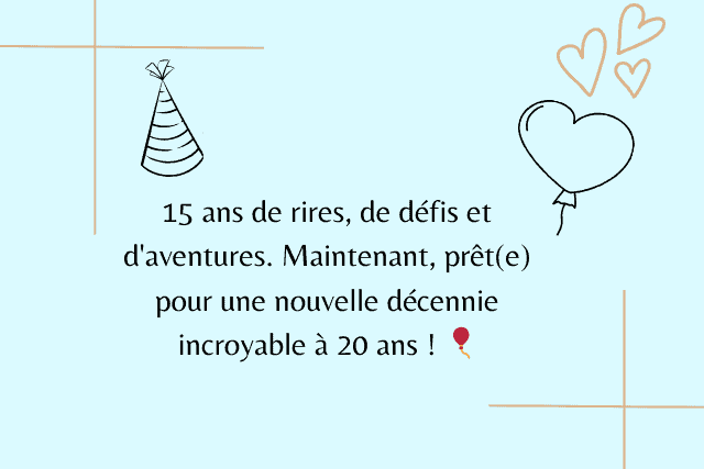 Texte d’anniversaire 20 Ans : originaux et humoristiques - questions à ...