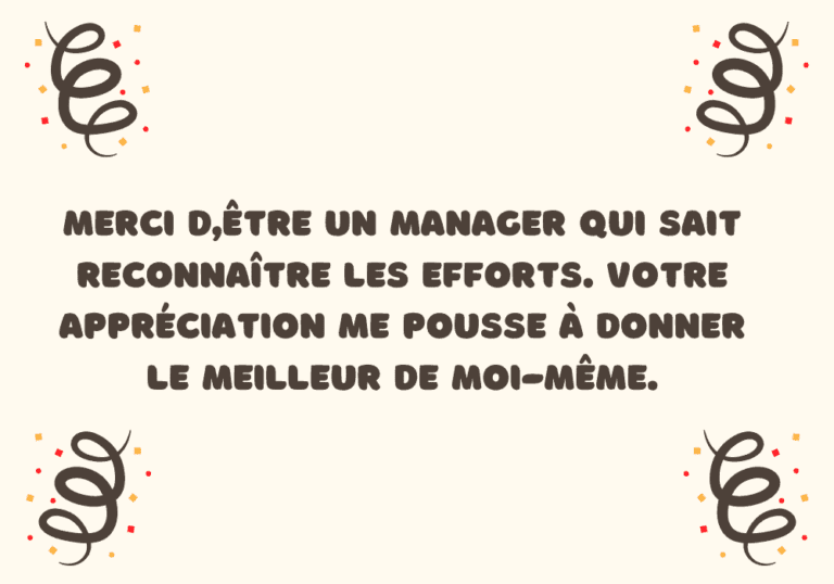 60 messages de remerciement professionnelle à son patron - questions à ...