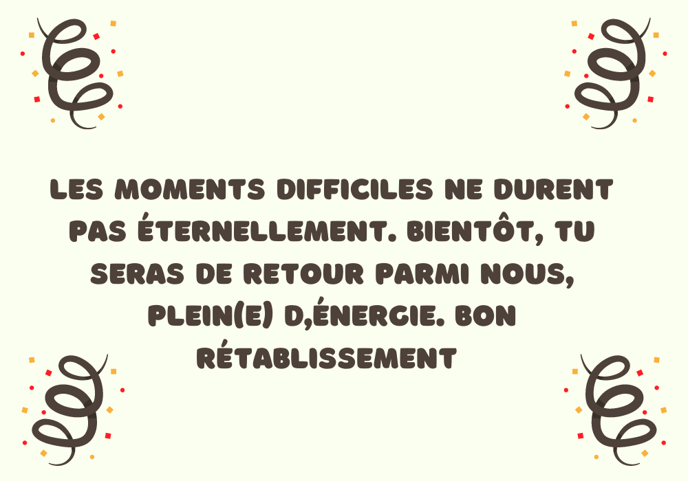 70 Messages pour souhaiter un bon rétablissement - questions à poser